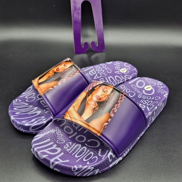 Cross Colours | Shoes | New Rare Womens Cross Colours Aaliyah Purple ...